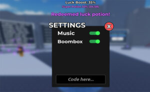 All Admin RNG Codes (October 2025)